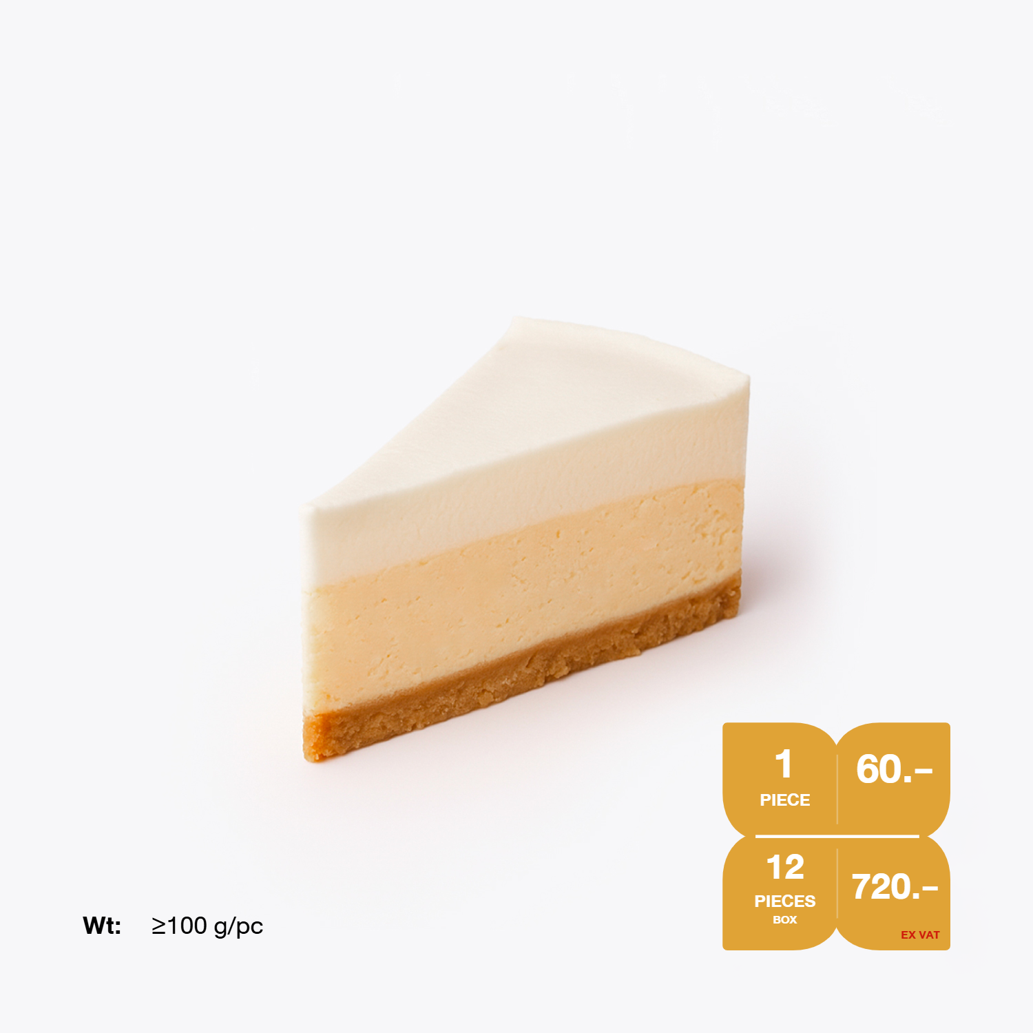 เค้กแช่แข็ง SYNOVA : เอ็กซ์ตรีมนิวยอร์คชีสเค้ก (ยกกล่อง) | Synova ...