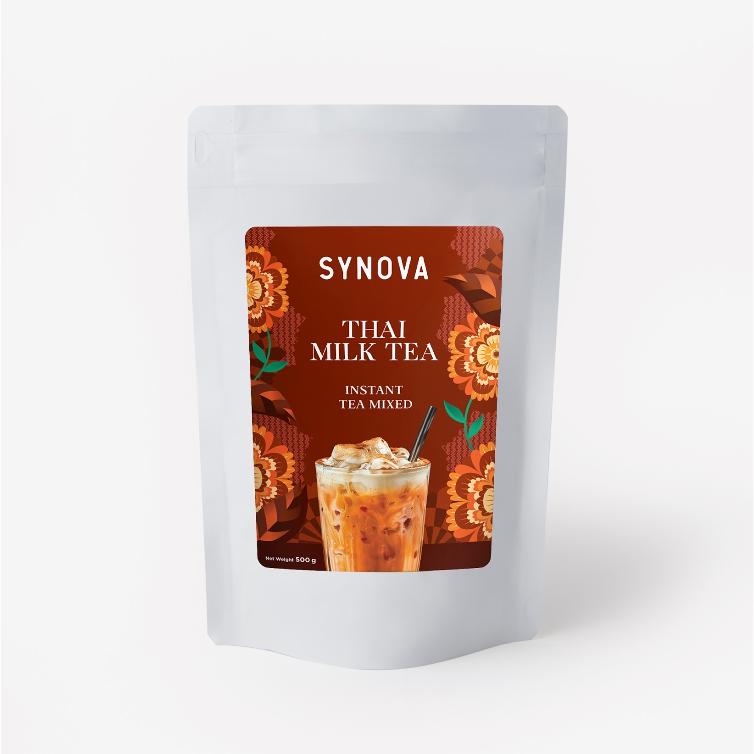 ผงเครื่องดื่มสำเร็จรูป SYNOVA : ผงรอยัลชาไทยพรีมิกซ์ (ถุง) | Synova ...